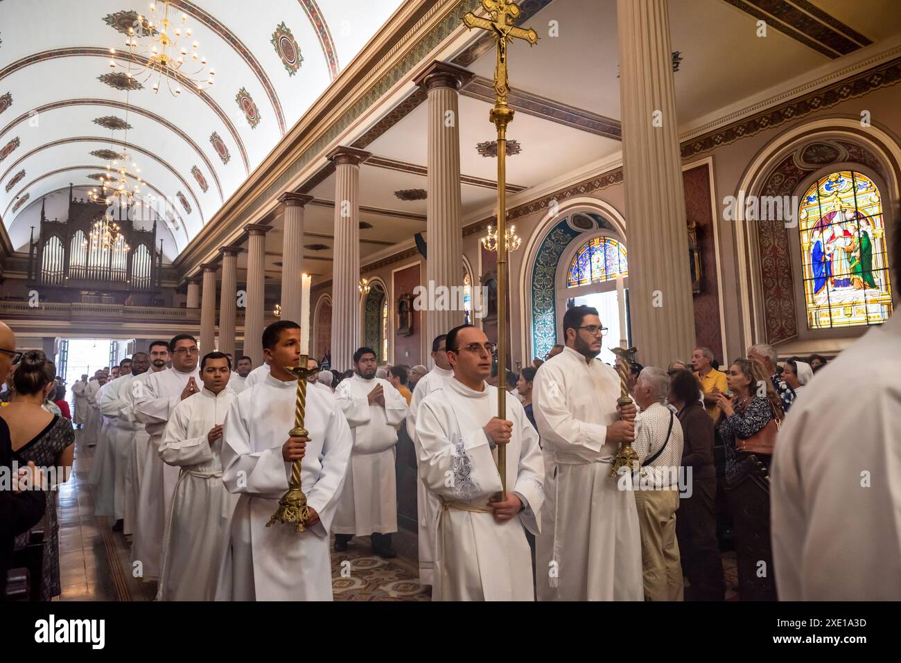Celebration of St Joseph's Day, the patron saint of San Jose in the ...