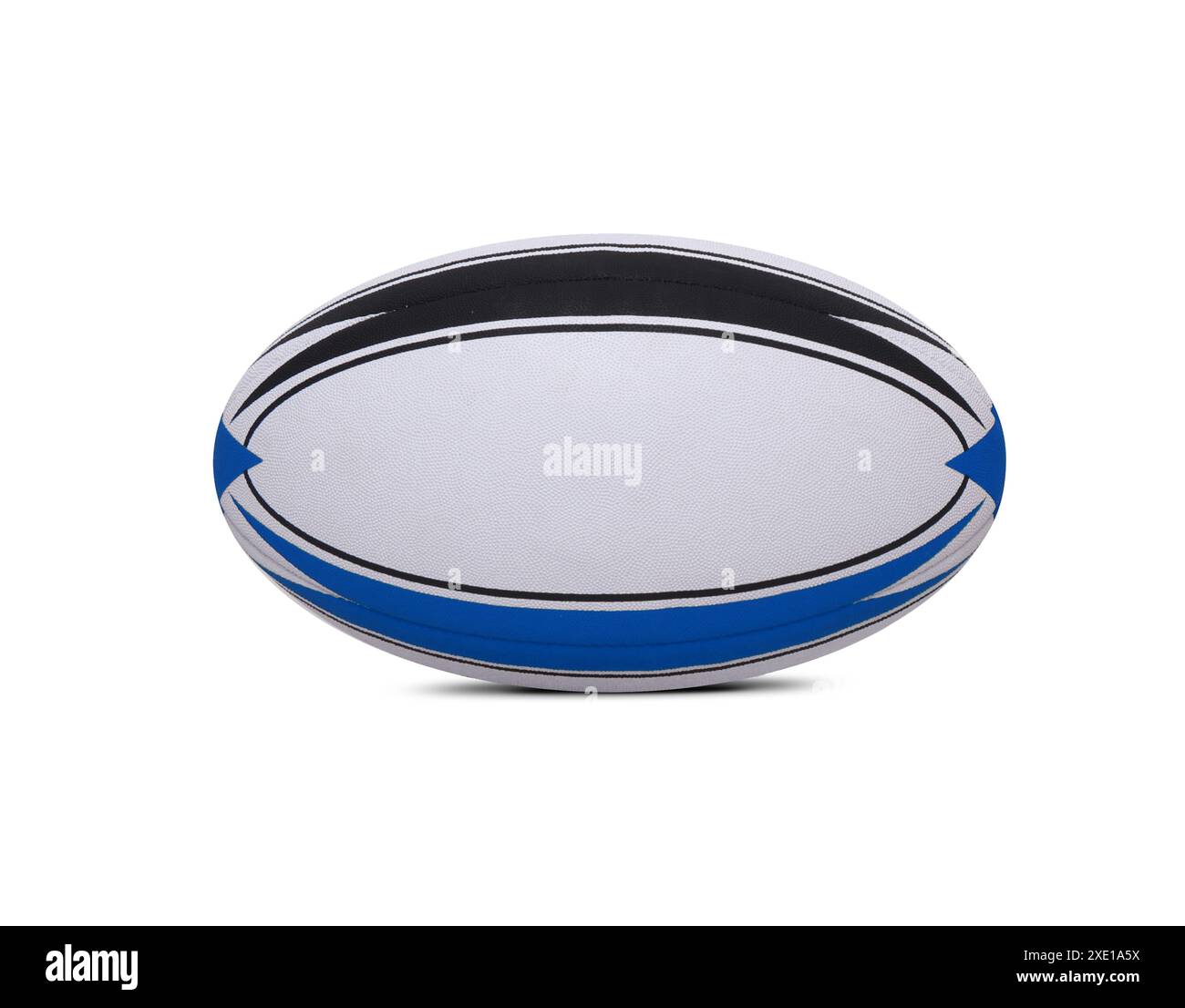 White dimpled rugby ball Cut Out Stock Images & Pictures - Alamy