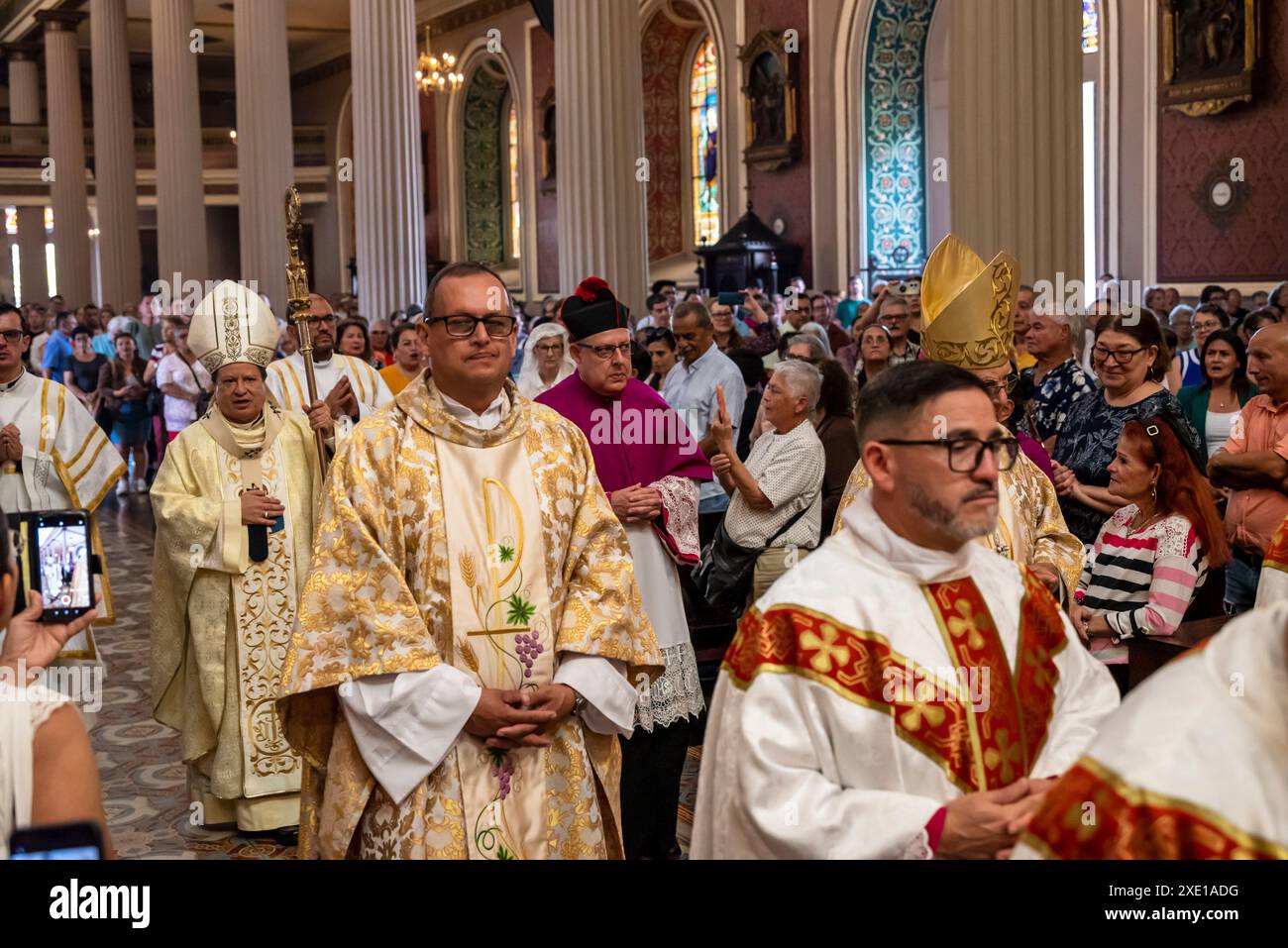 Celebration of St Joseph's Day, the patron saint of San Jose in the ...