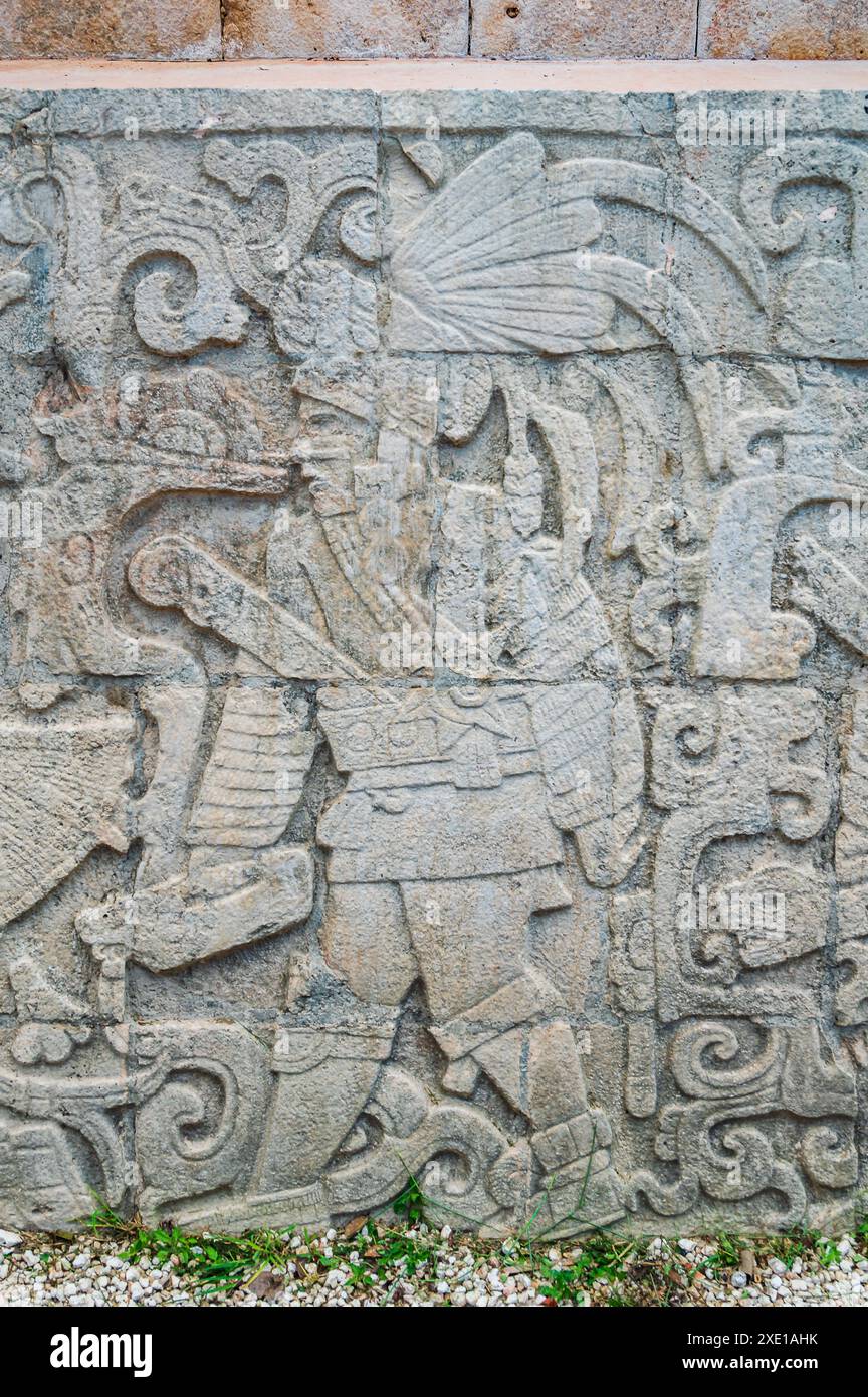 Maya relief sculpture hi-res stock photography and images - Alamy