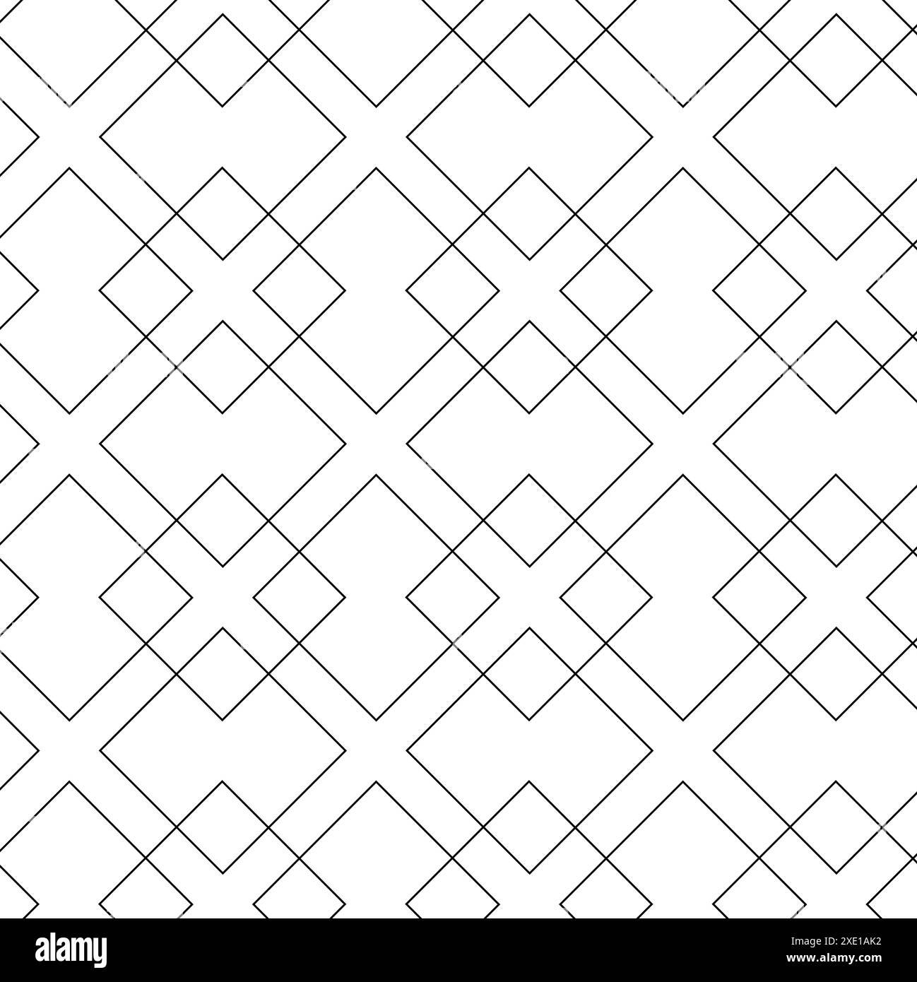 Abstract geometric pattern with squares, stripes, lines. Seamless ...