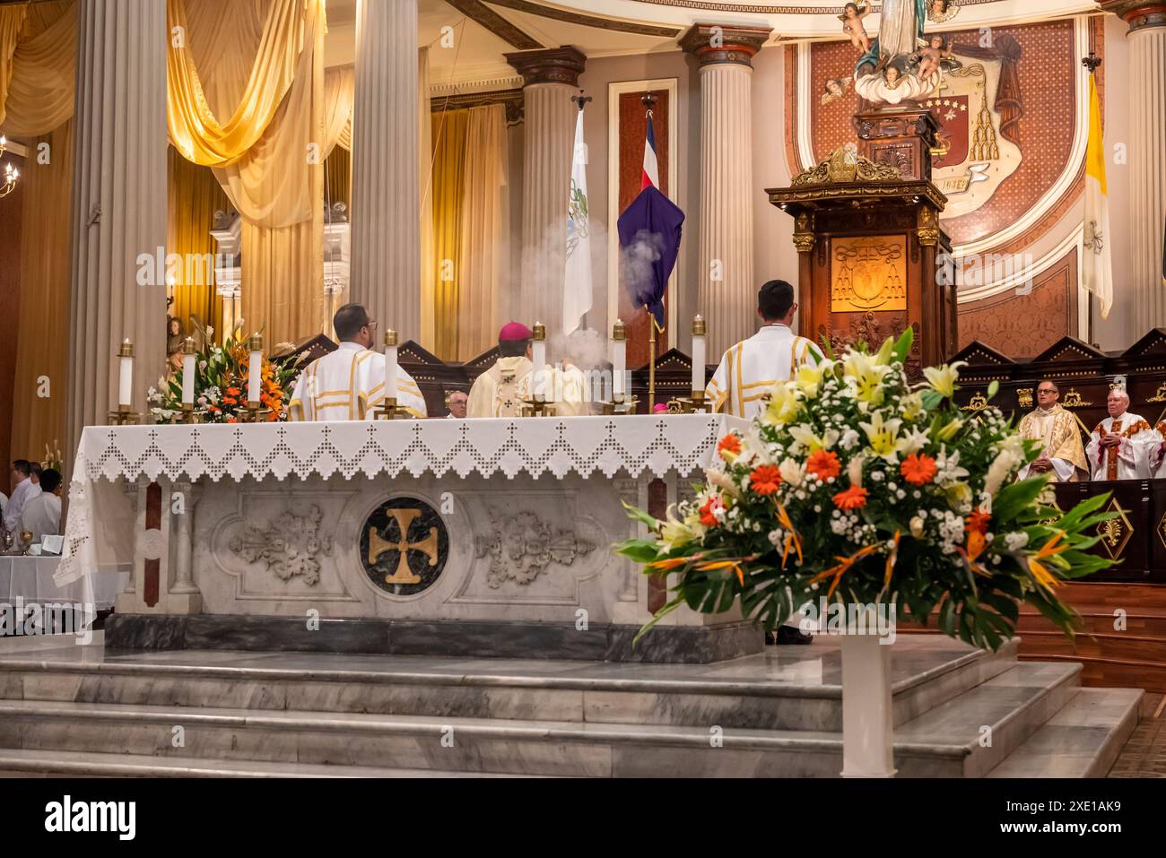 Celebration of St Joseph's Day, the patron saint of San Jose in the ...