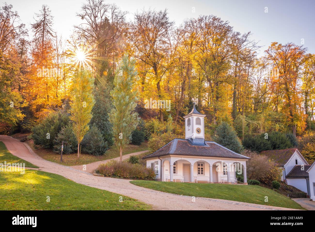 geography / travel, Germany, Hesse, Historic building in Fuerstenlager ...