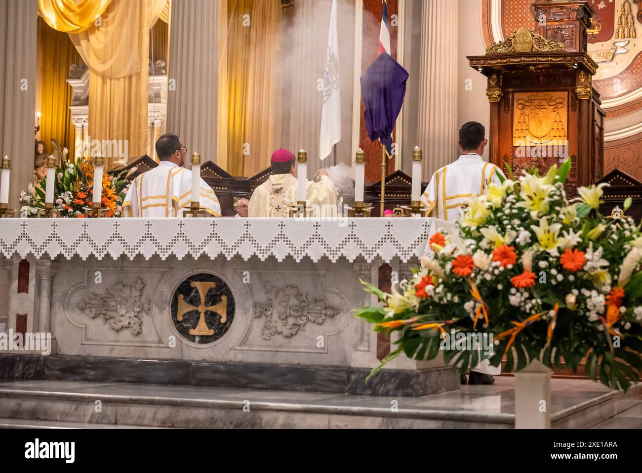 Celebration of St Joseph's Day, the patron saint of San Jose in the ...