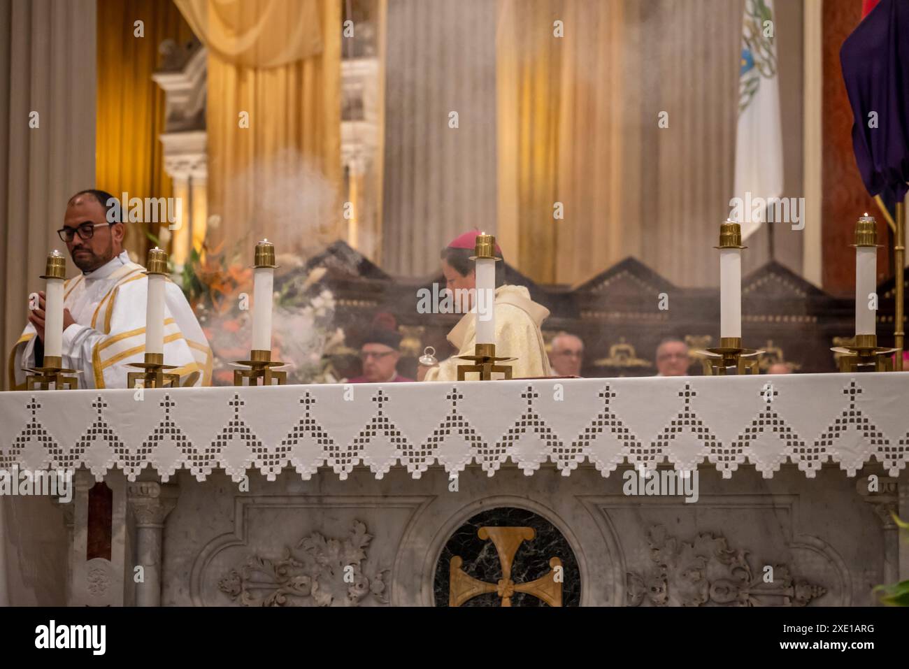 Celebration of St Joseph's Day, the patron saint of San Jose in the ...