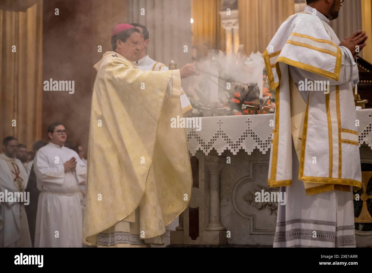 Celebration of St Joseph's Day, the patron saint of San Jose in the ...