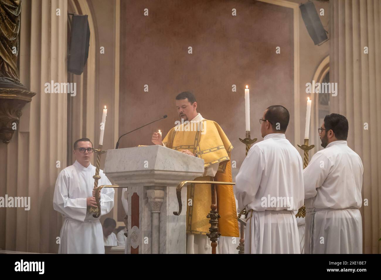 Celebration of St Joseph's Day, the patron saint of San Jose in the ...