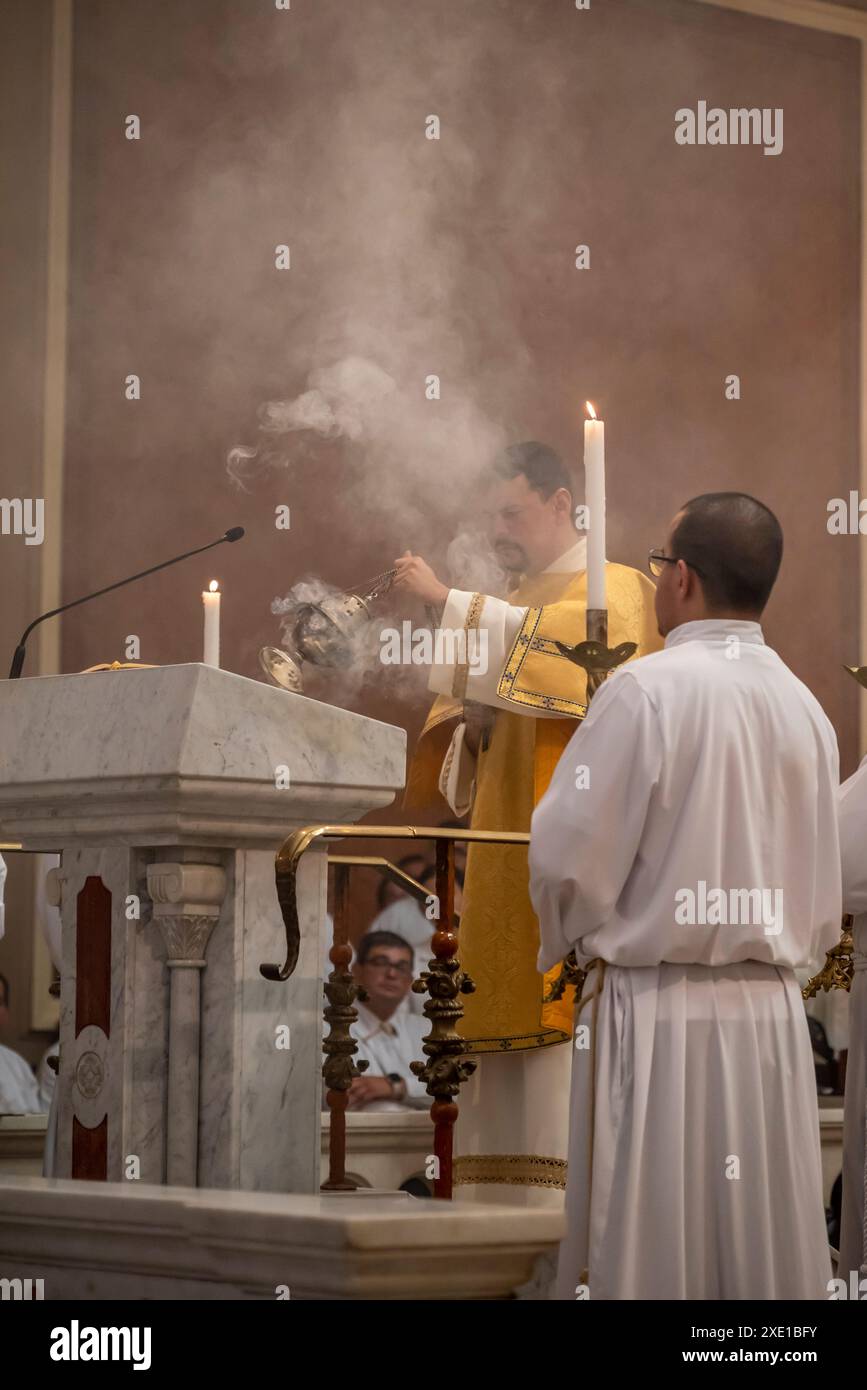 Celebration of St Joseph's Day, the patron saint of San Jose in the ...