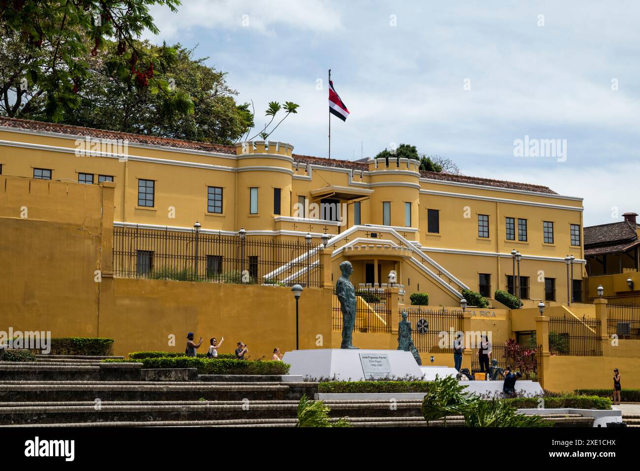 National Museum of Costa Rica at Plaza de la Democracia, San Jose ...