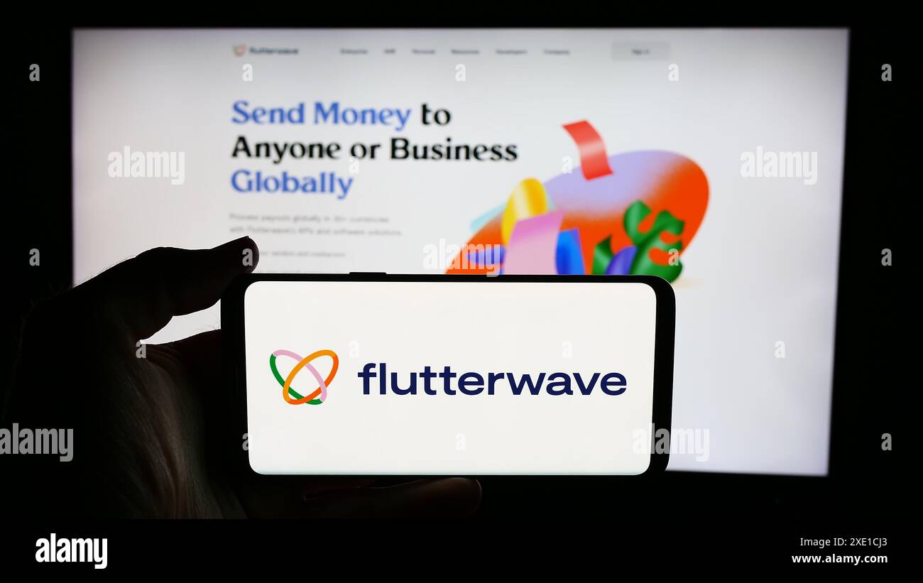 Flutterwave logo hi-res stock photography and images - Alamy