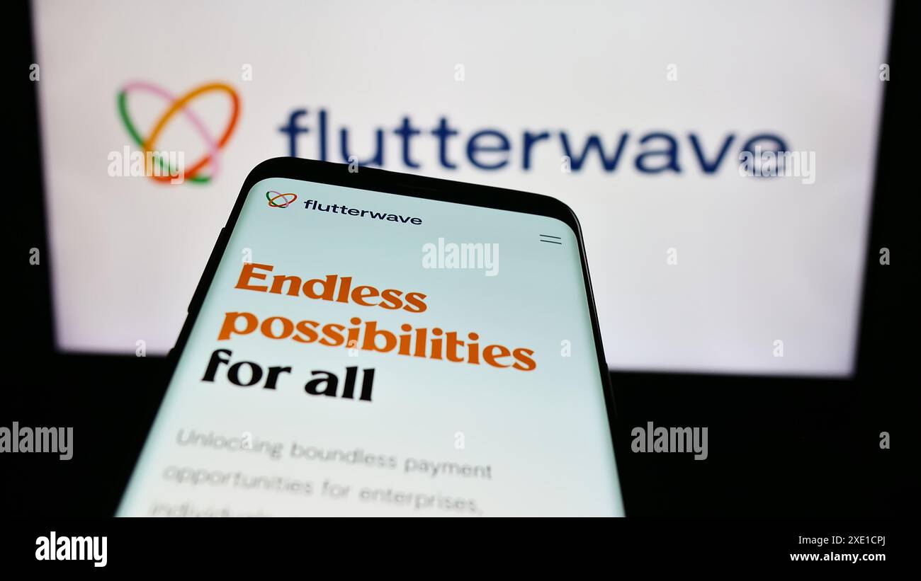 Flutterwave logo hi-res stock photography and images - Alamy