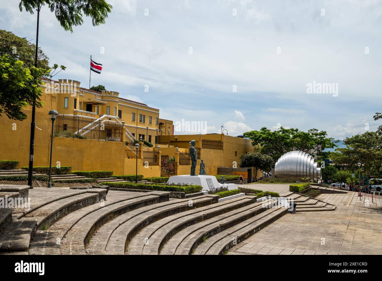 National Museum of Costa Rica at Plaza de la Democracia, San Jose ...