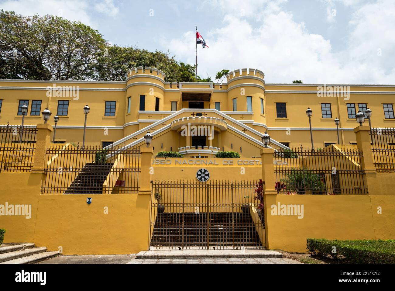 National Museum of Costa Rica at Plaza de la Democracia, San Jose ...