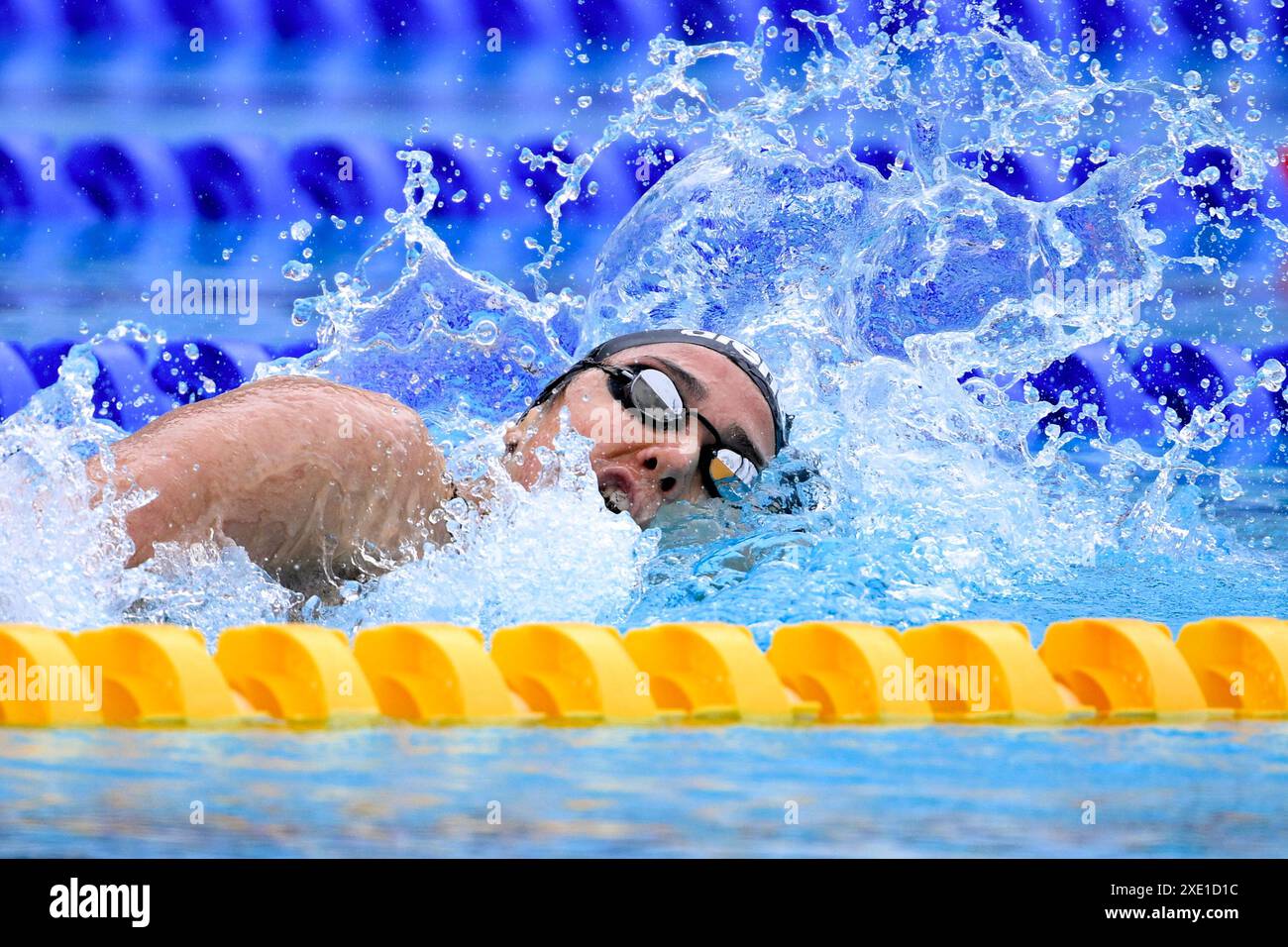 Sofia Morini of Italy competes in the 400m Freestyle Women Heats during ...