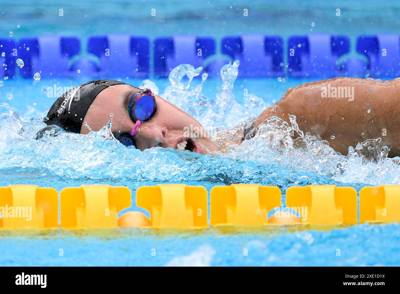 Mary-Sophie Harvey of Canada competes in the 400m Freestyle Women Heats ...