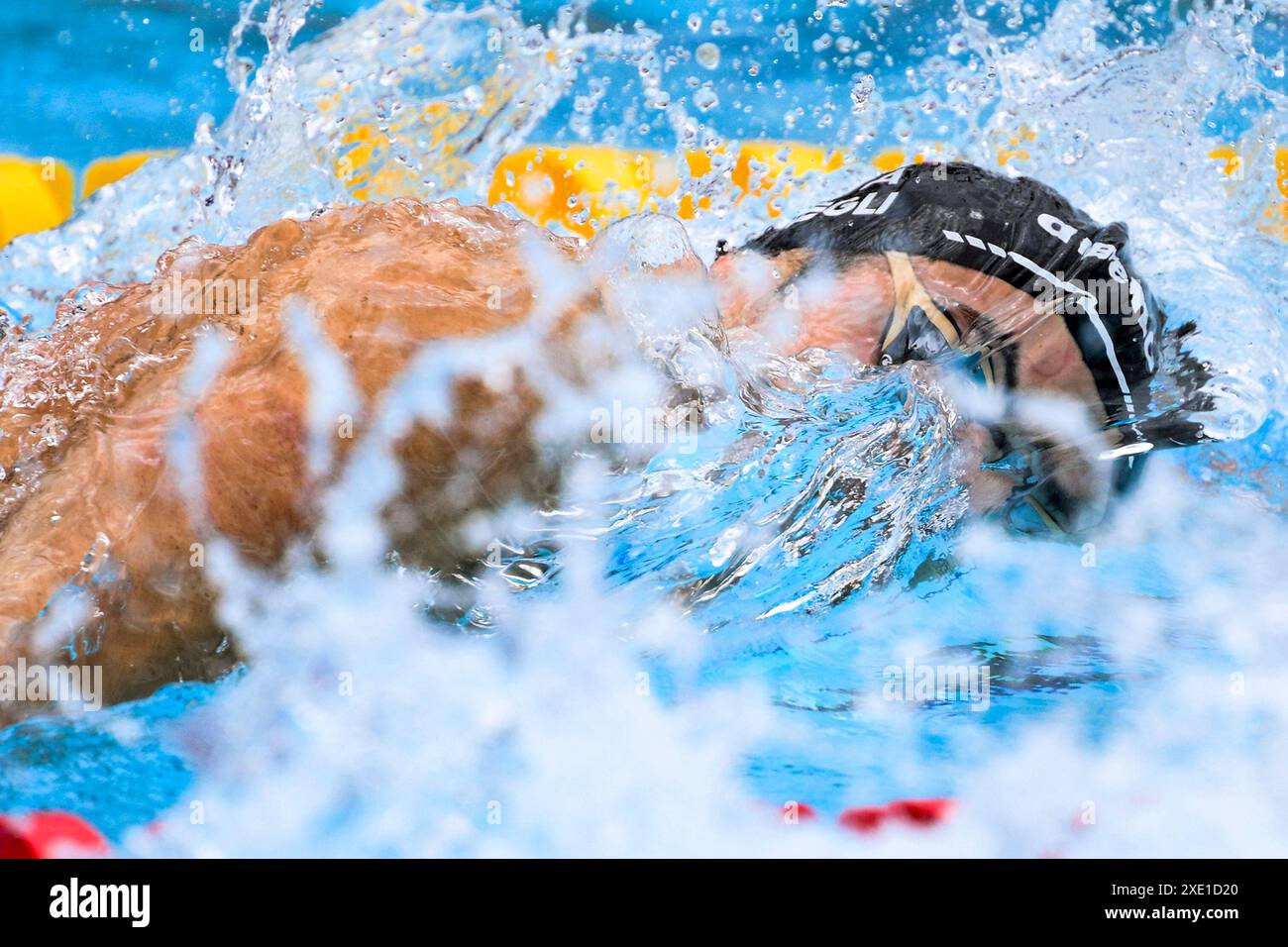Filippo Megli of Italy competes in the 200m Freestyle Men Heats during ...