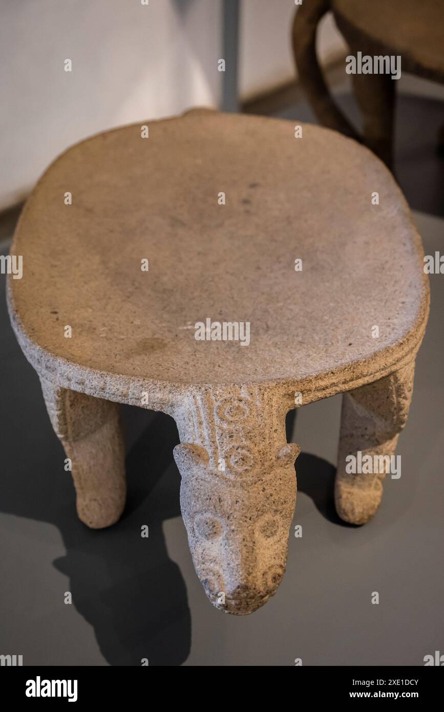 Metete, Pre-Columbian stone sculpture, National Museum of Costa, San ...