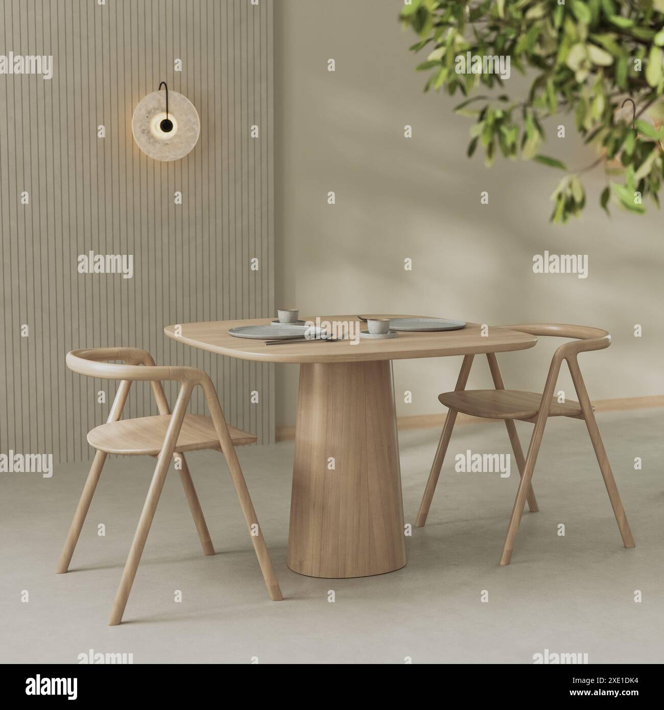 Modern restaurant chairs hi-res stock photography and images - Alamy