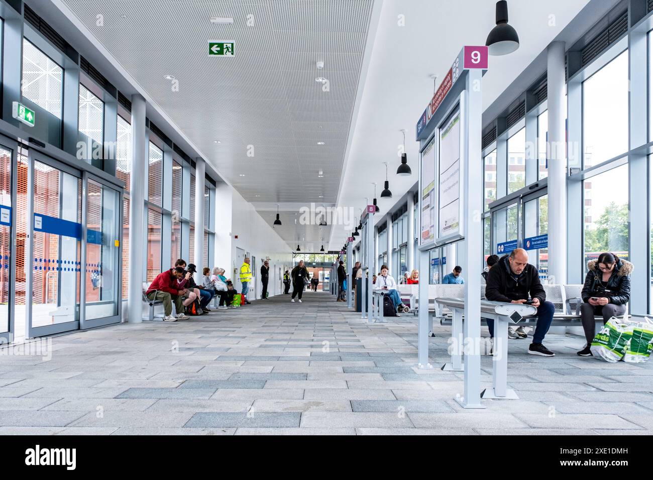 Inside bus station hi-res stock photography and images - Alamy