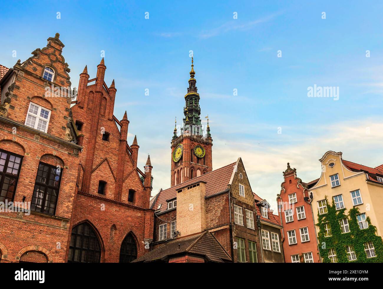 Ancient architecture of Gdansk Stock Photo - Alamy