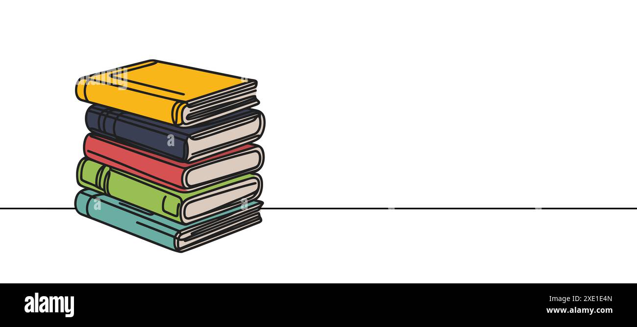 Minimalistic books Stock Vector Images - Alamy