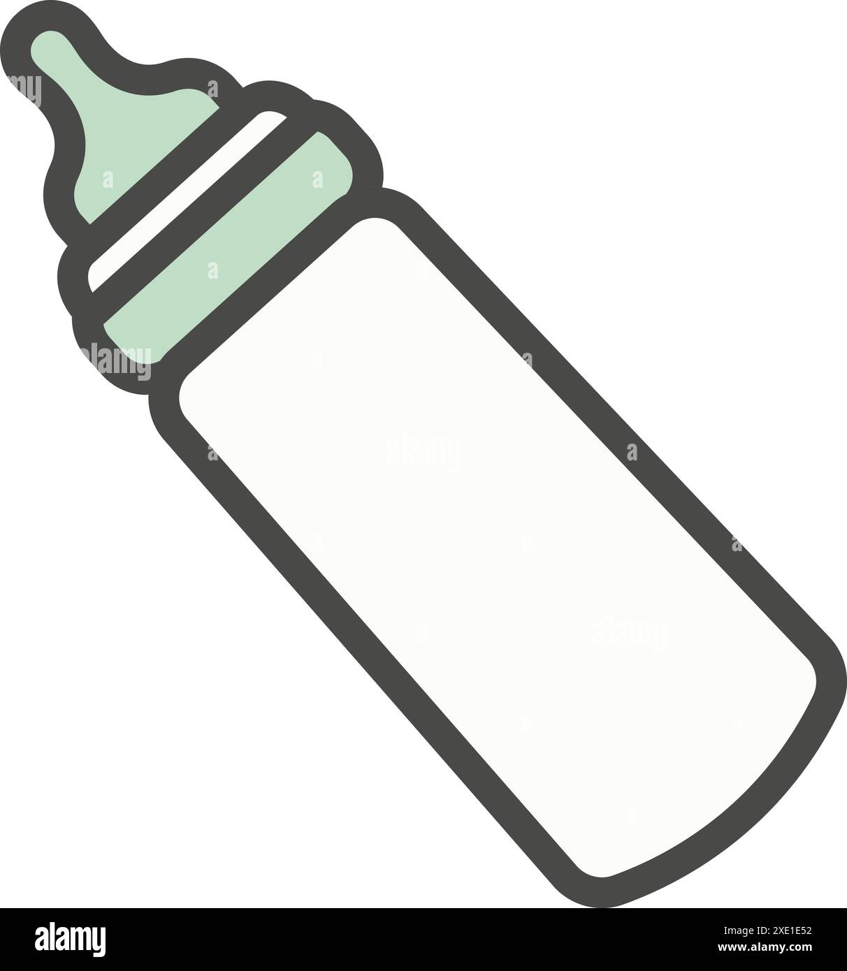 Baby milk bottle vector icon Stock Vector Image & Art - Alamy