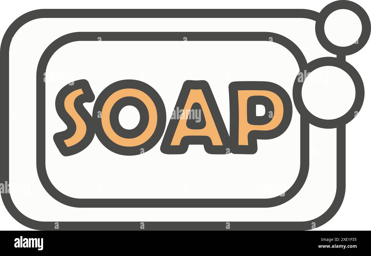 Handmade soap natural Stock Vector Images - Alamy