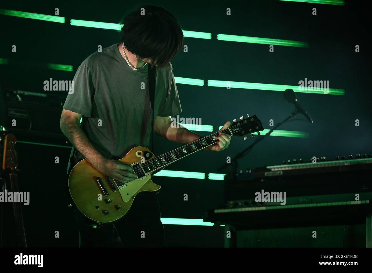 Jonny Greenwood of The Smile performs during The Smile Live in Europe ...