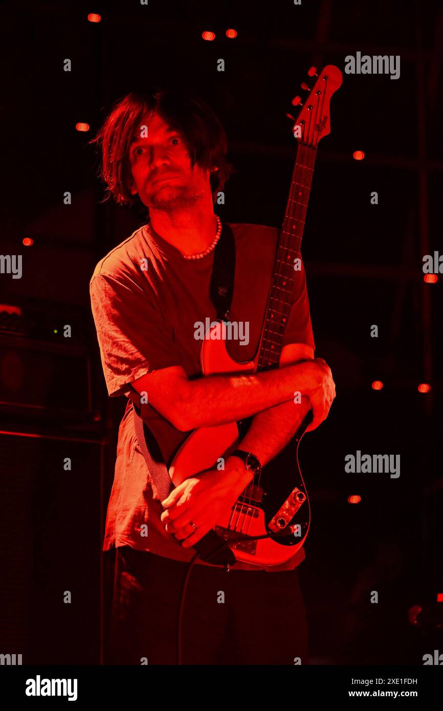 Jonny Greenwood of The Smile performs during The Smile Live in Europe ...