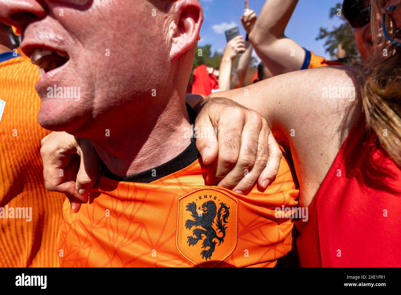 Dutch fans olympiastadion hi-res stock photography and images - Alamy