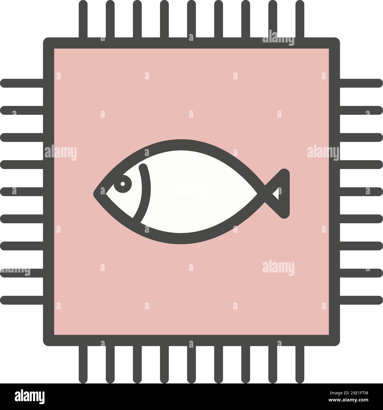 Anti slip bath mat Stock Vector Images - Alamy