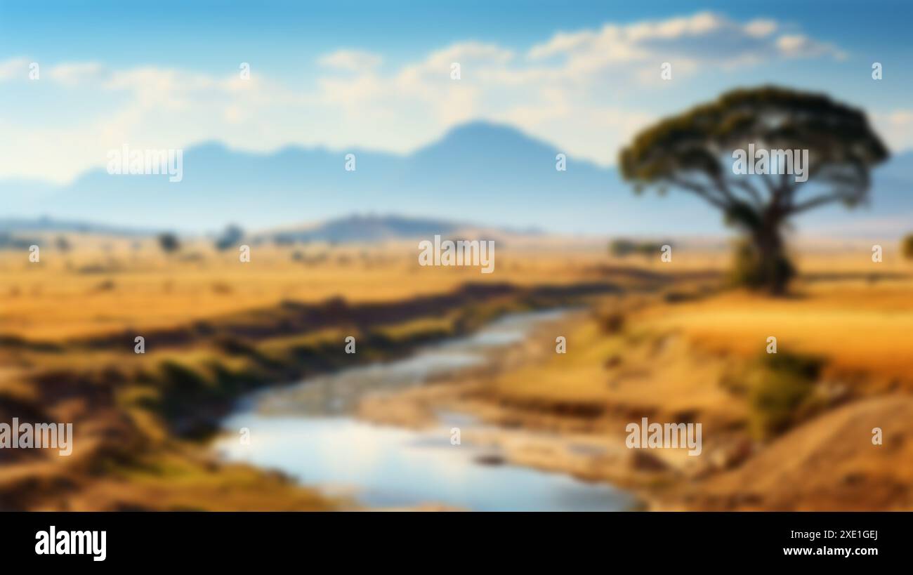 Savanna background hi-res stock photography and images - Alamy