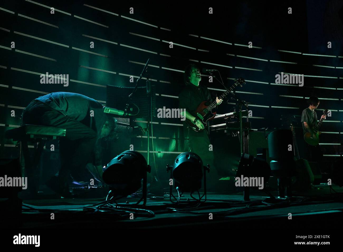 Music Concert - THE SMILE Summer 2024 The Smile performs during Live in ...