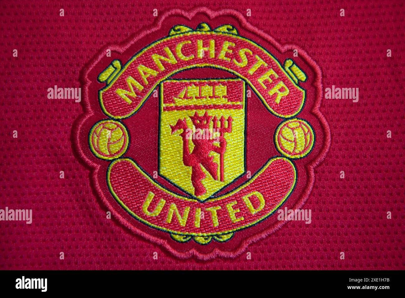 Manchester United's Logo/Emblem/crest Stock Photo - Alamy