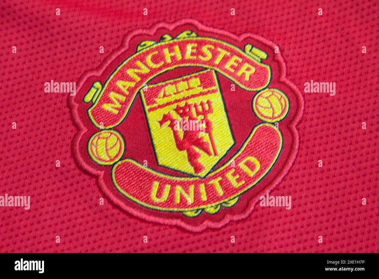 Manchester United's Logo/Emblem/crest Stock Photo - Alamy