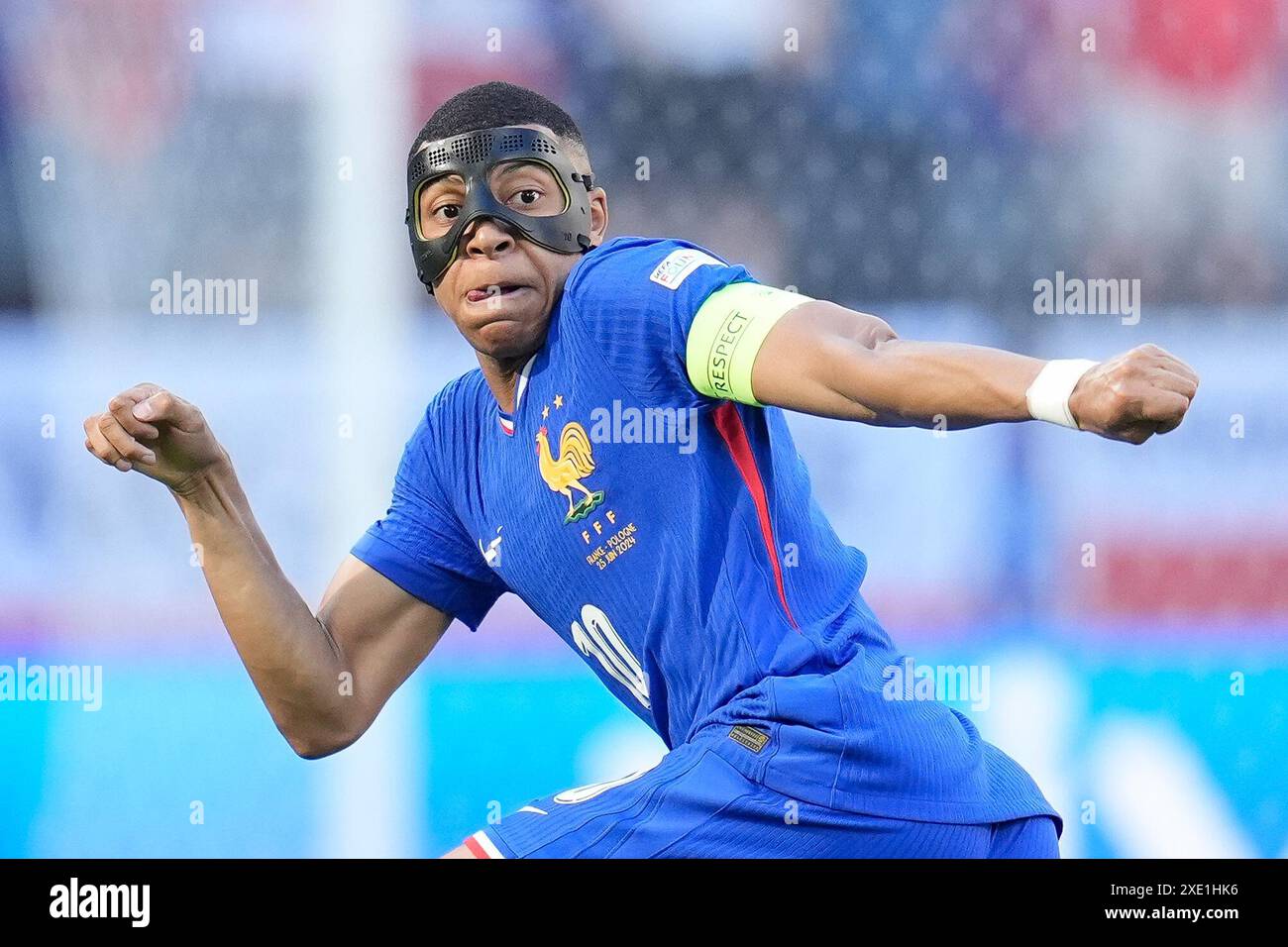 Kylian mbappe nose austria france 2024 hi-res stock photography and ...