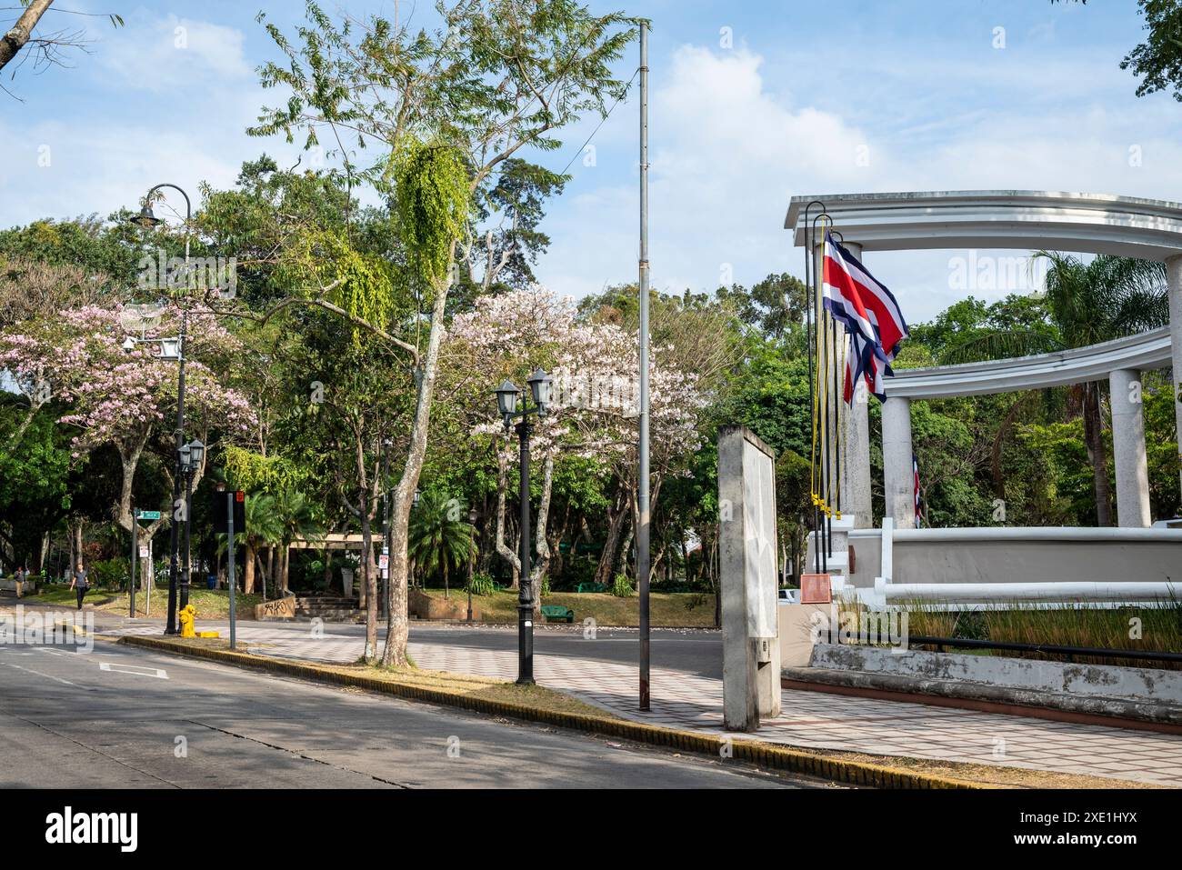 Parque Nacional and Plaza of Electoral Freedom, San Jose, Costa, Rica ...