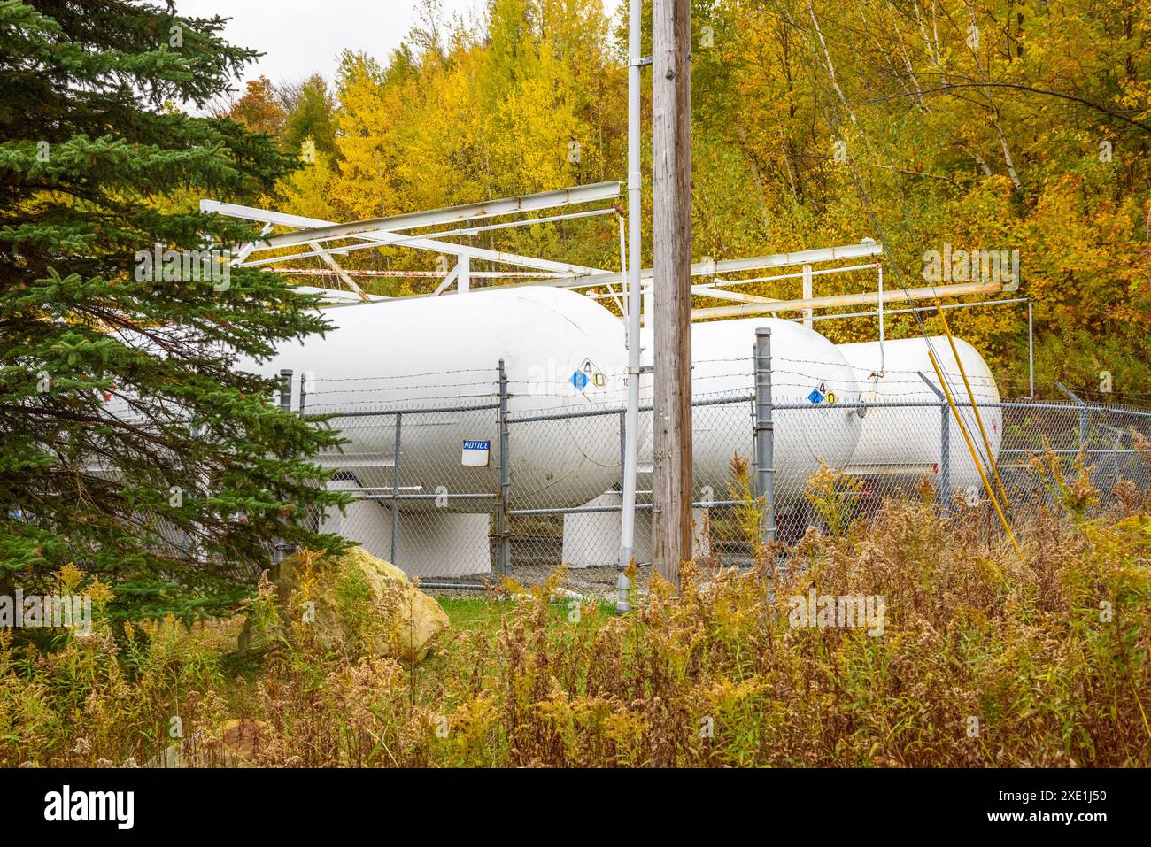 Large propane tank hi-res stock photography and images - Alamy