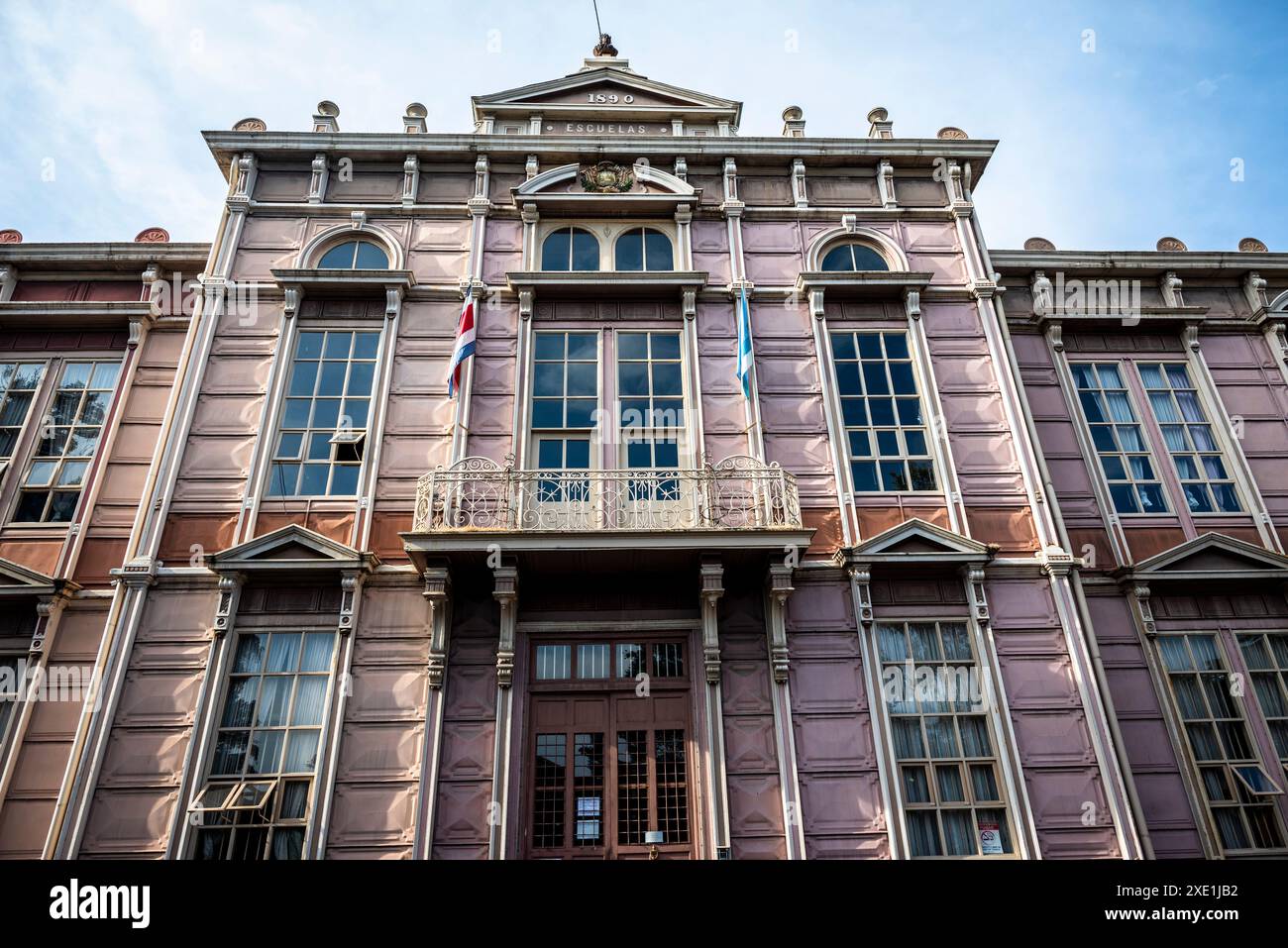 Metallic Building, Edificio Metálico housing School Buenaventura Corrales, San Jose, Costa, Rica ...