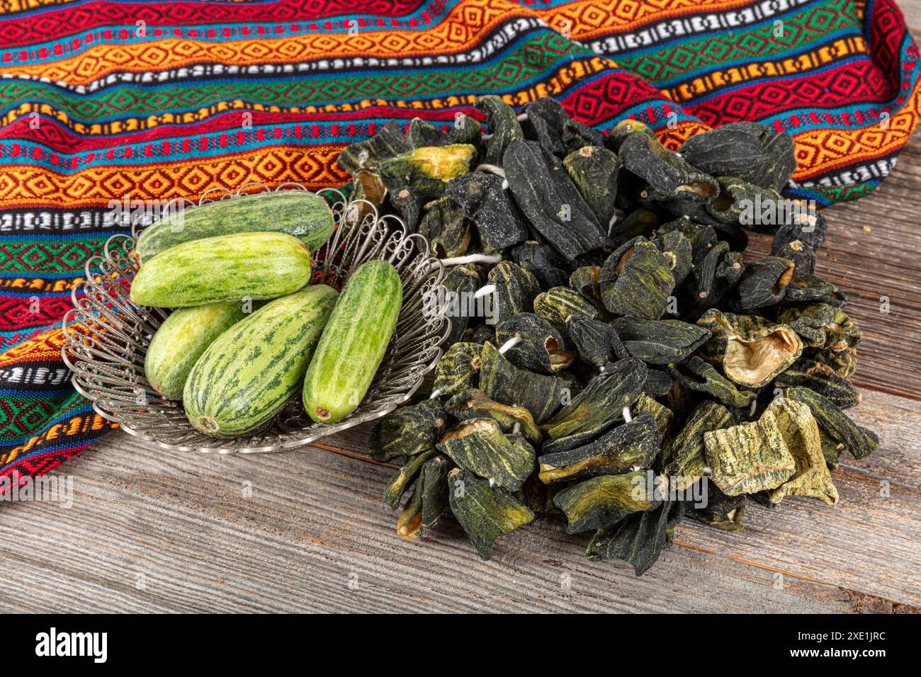 Dried Cucumber from Turkey stuffed with ground meat, rice, herbs and ...
