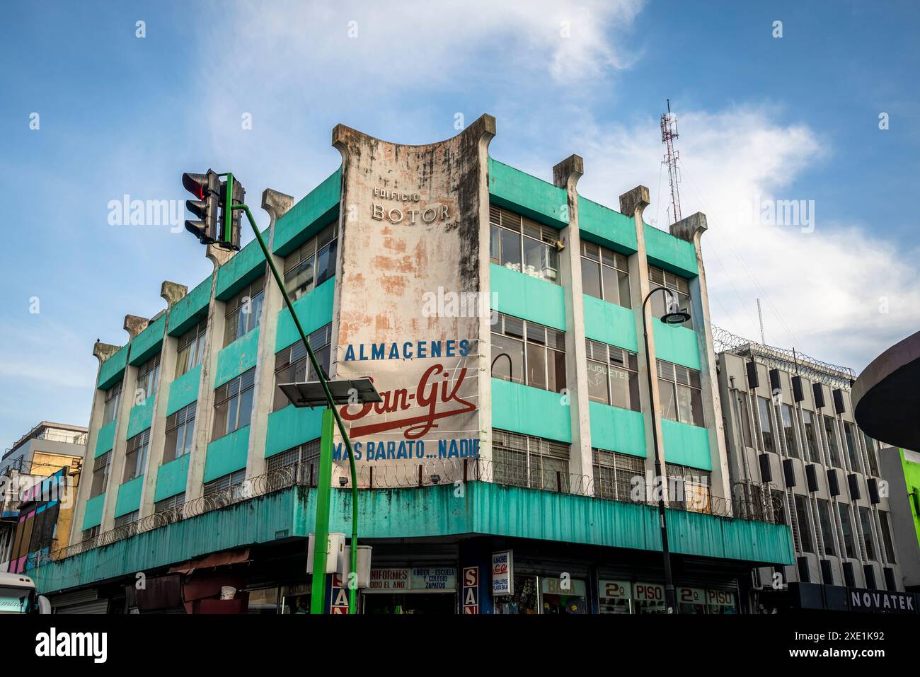 Ugly comercial building, San Jose, Costa, Rica Stock Photo - Alamy