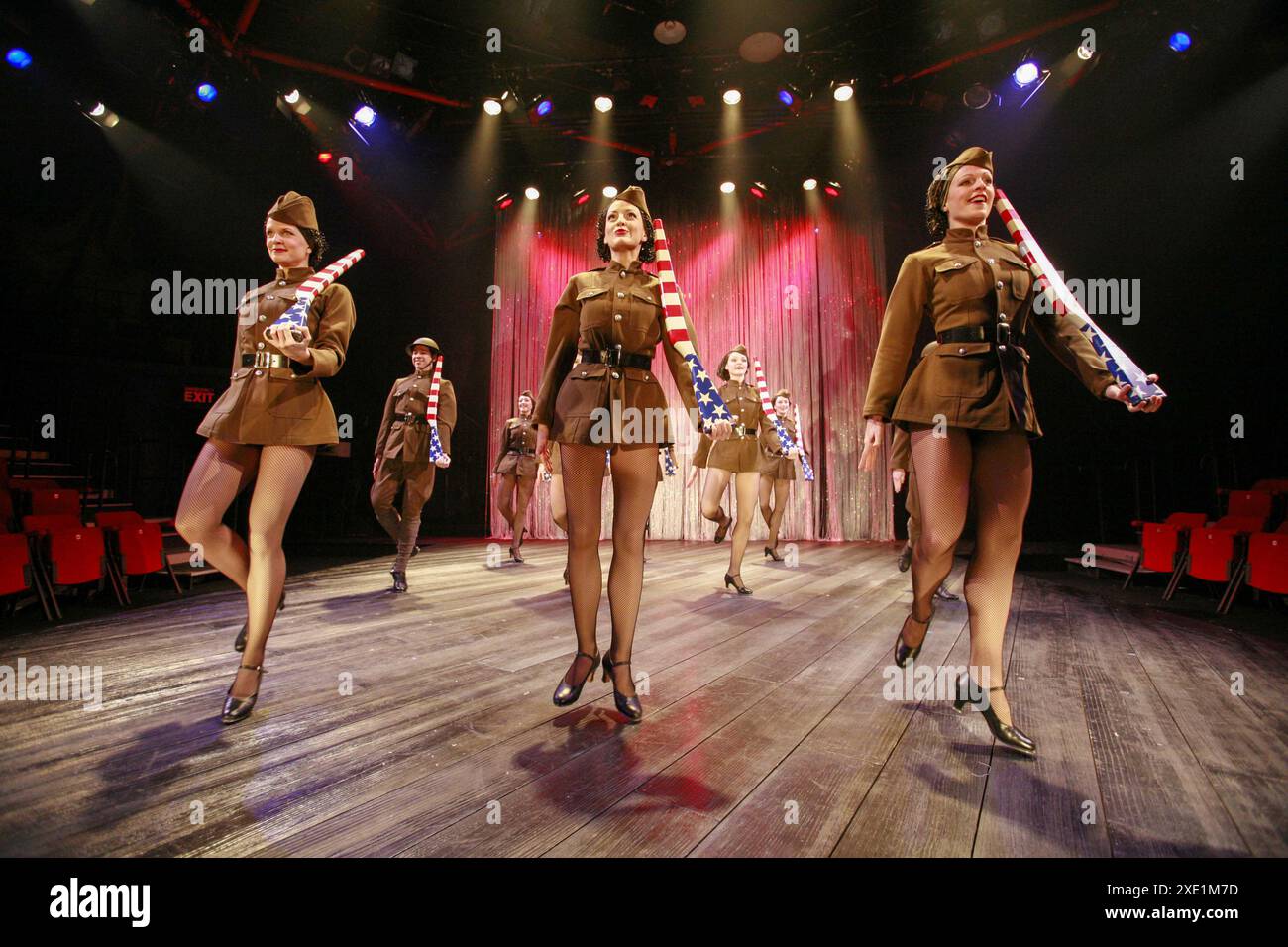 ensemble in FUNNY GIRL at the Minerva Theatre, Chichester Festival ...