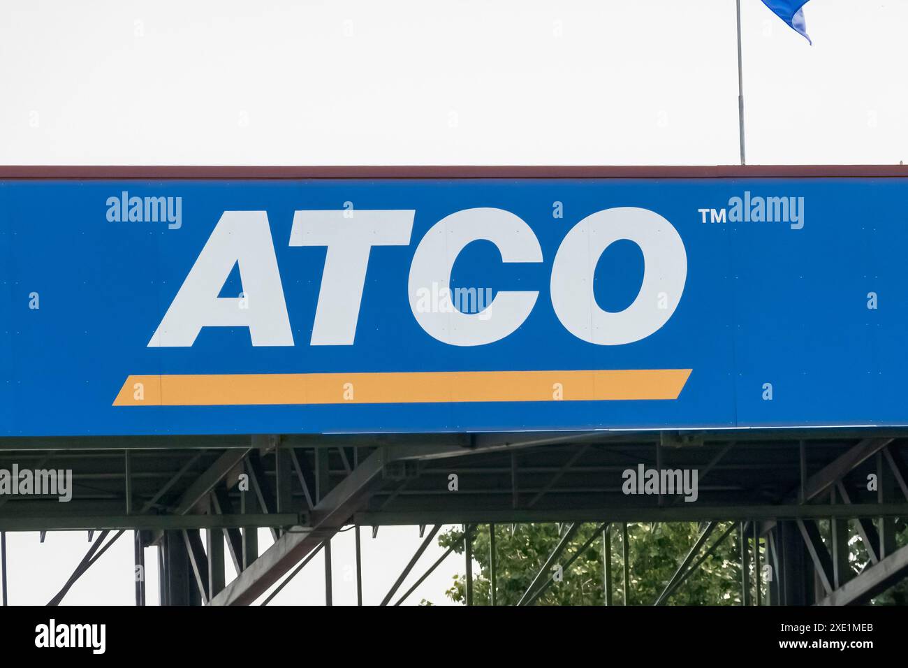 Atco logo hi-res stock photography and images - Alamy