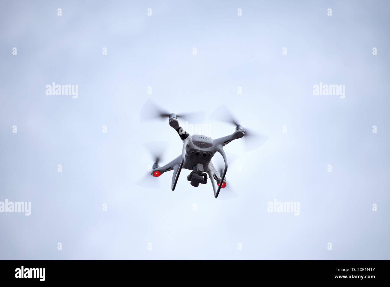 Flying quadcopter drone uav hi-res stock photography and images - Alamy