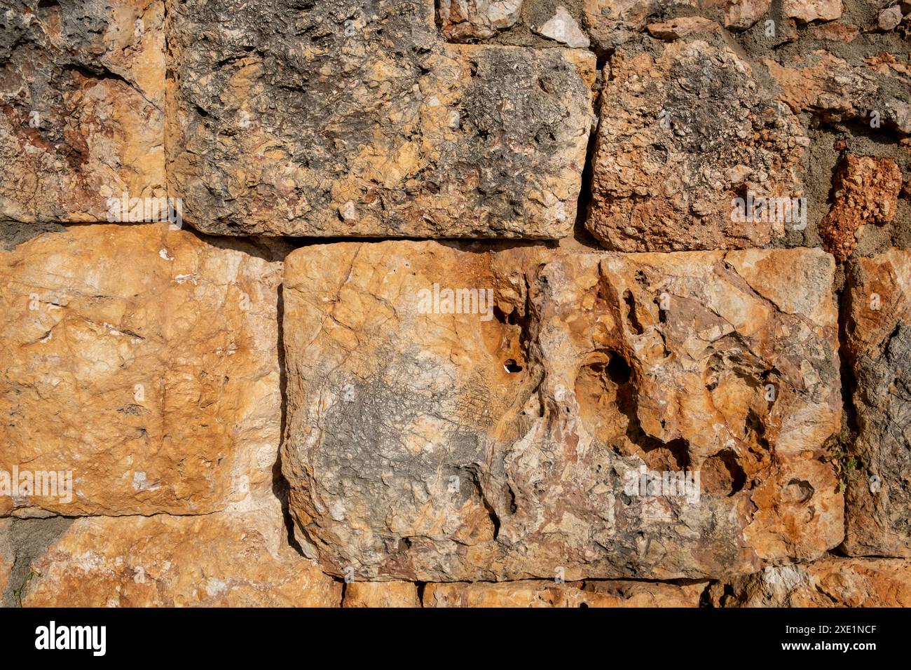 Texture of a stone wall. Old castle stone wall texture background Stock ...