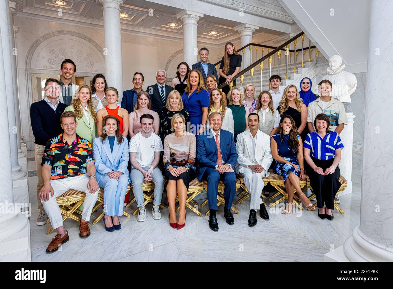 The Hague, The Netherlands. 25th June, 2024. King Willem-Alexander and ...