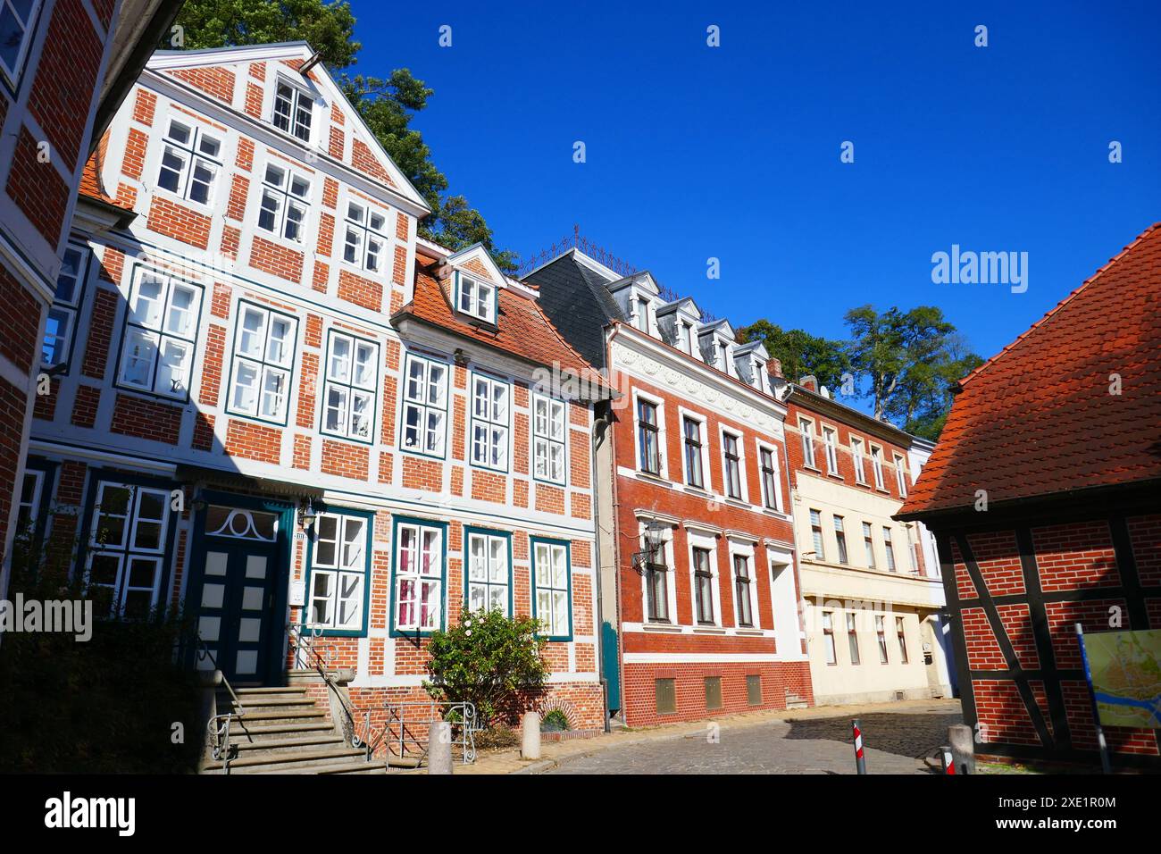 Old town in Lauenburg, Germany Stock Photo - Alamy