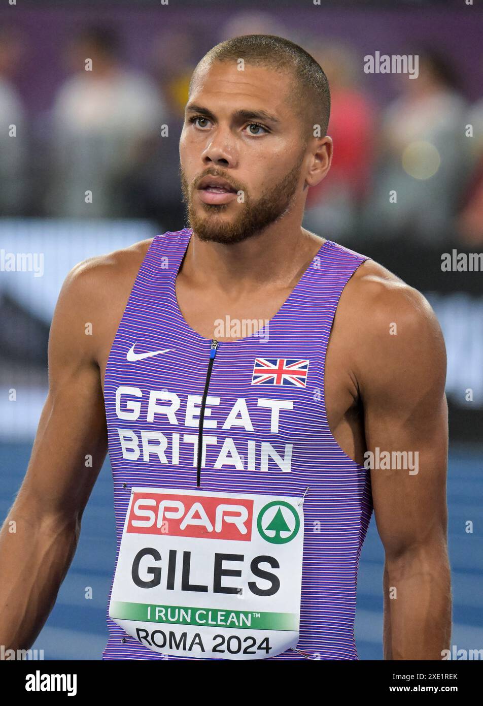 Elliot Giles of Great Britain competing in the men’s 800m final at the ...
