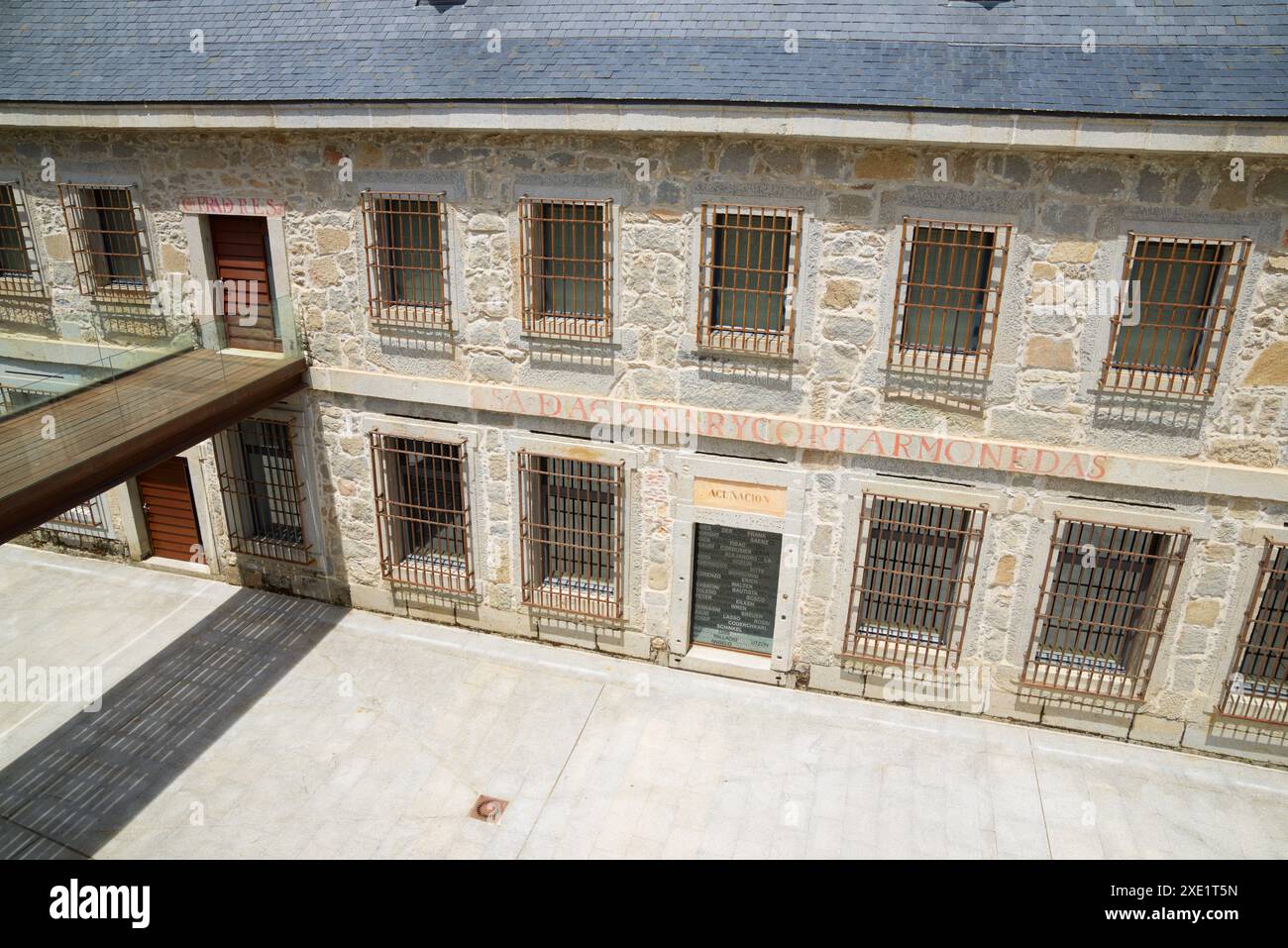 Coin factory, named as Real Casa de la Moneda, in Segovia, Castilla ...
