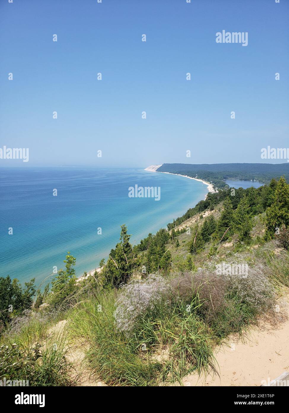 Empire Bluff Scenic Lookout, Empire Bluff Trail, Sleeping Bear Dunes ...